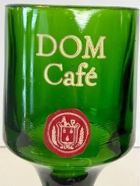 Benedecine | Dining | Vintage Green Glassware Wine Glass Benedictine ...